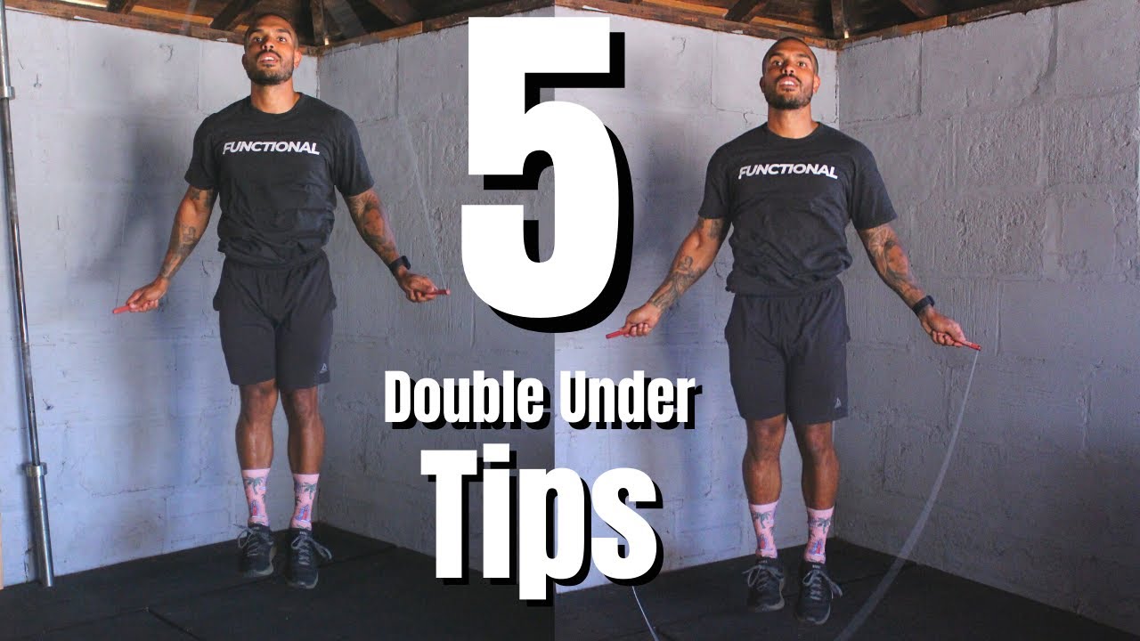 5 Double Under Efficiency Tips To String Them Together - YouTube