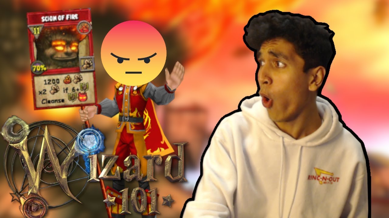 Wizard101 Visionary (130) Fire PvP: Last Minute FIRE SCION CLUTCH ...