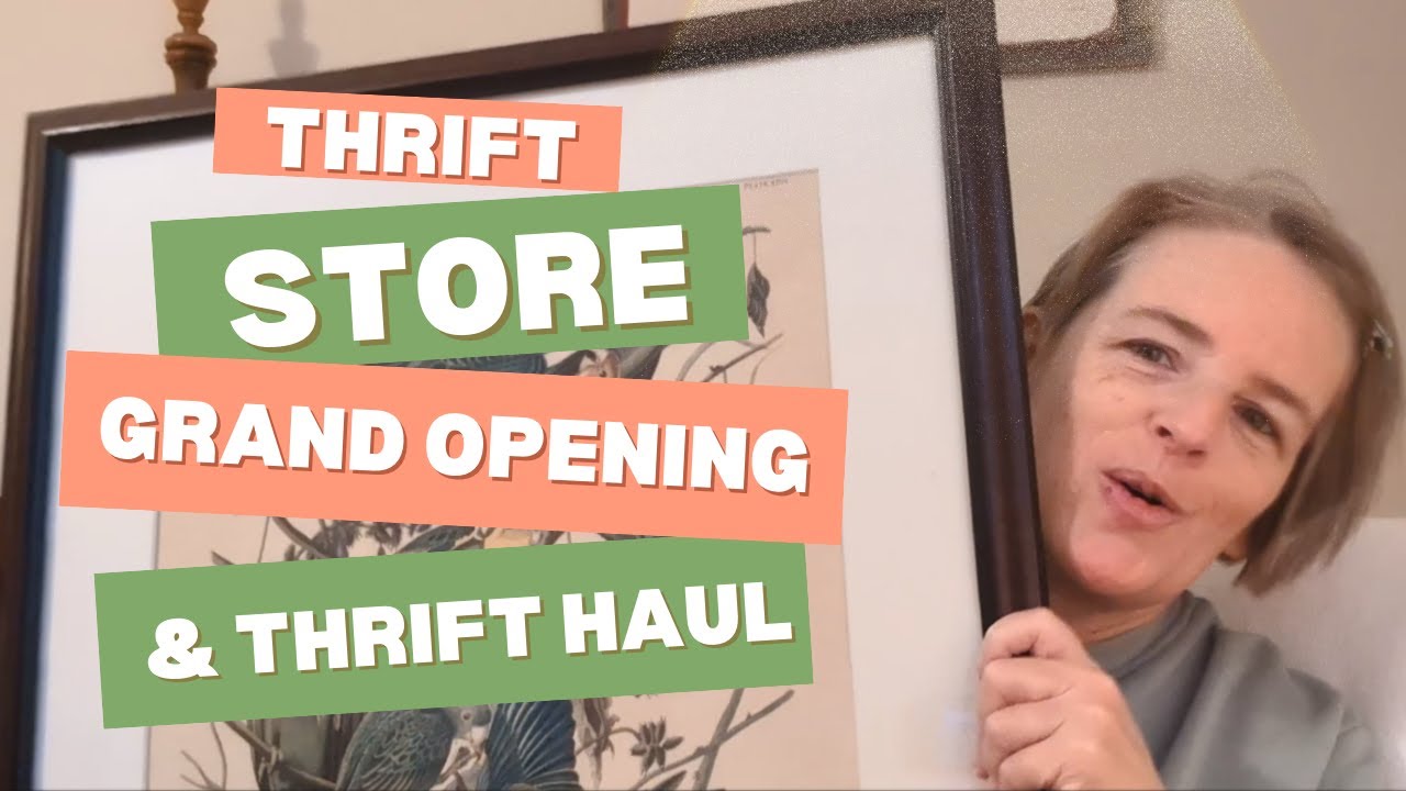 Thrift Store Grand Opening! You Won't Believe Everything I Found, I'll ...