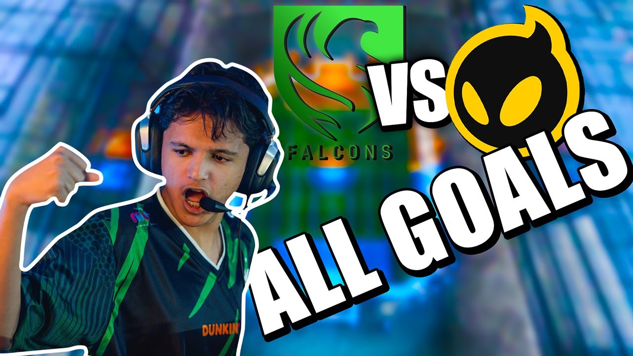 Team Falcons vs Dignitas: All Goals & Highlights | RLCS World ...