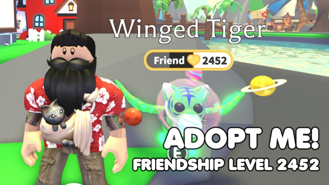 Friendship Level 2452 in ADOPT ME! - YouTube