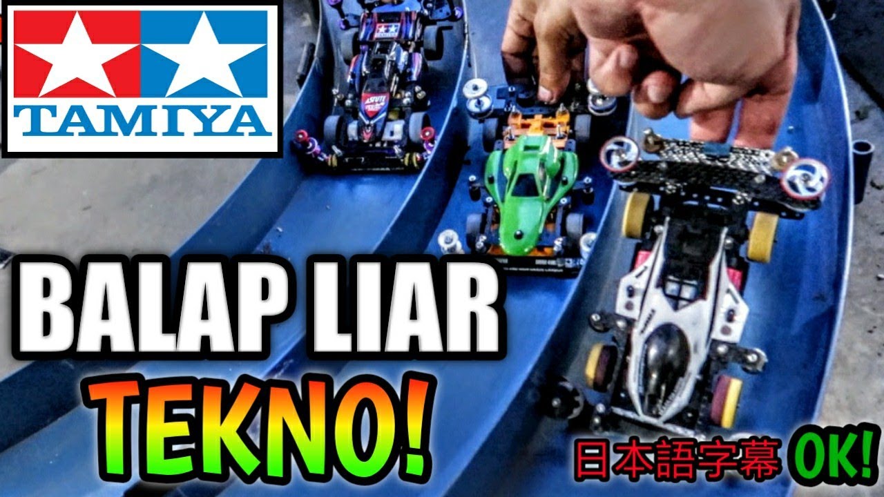 BALAP LIAR TEKNO! TAMIYA TERCEPAT BERAKSI! 【ミニ四駆】Mini 4WD Tamiya ...