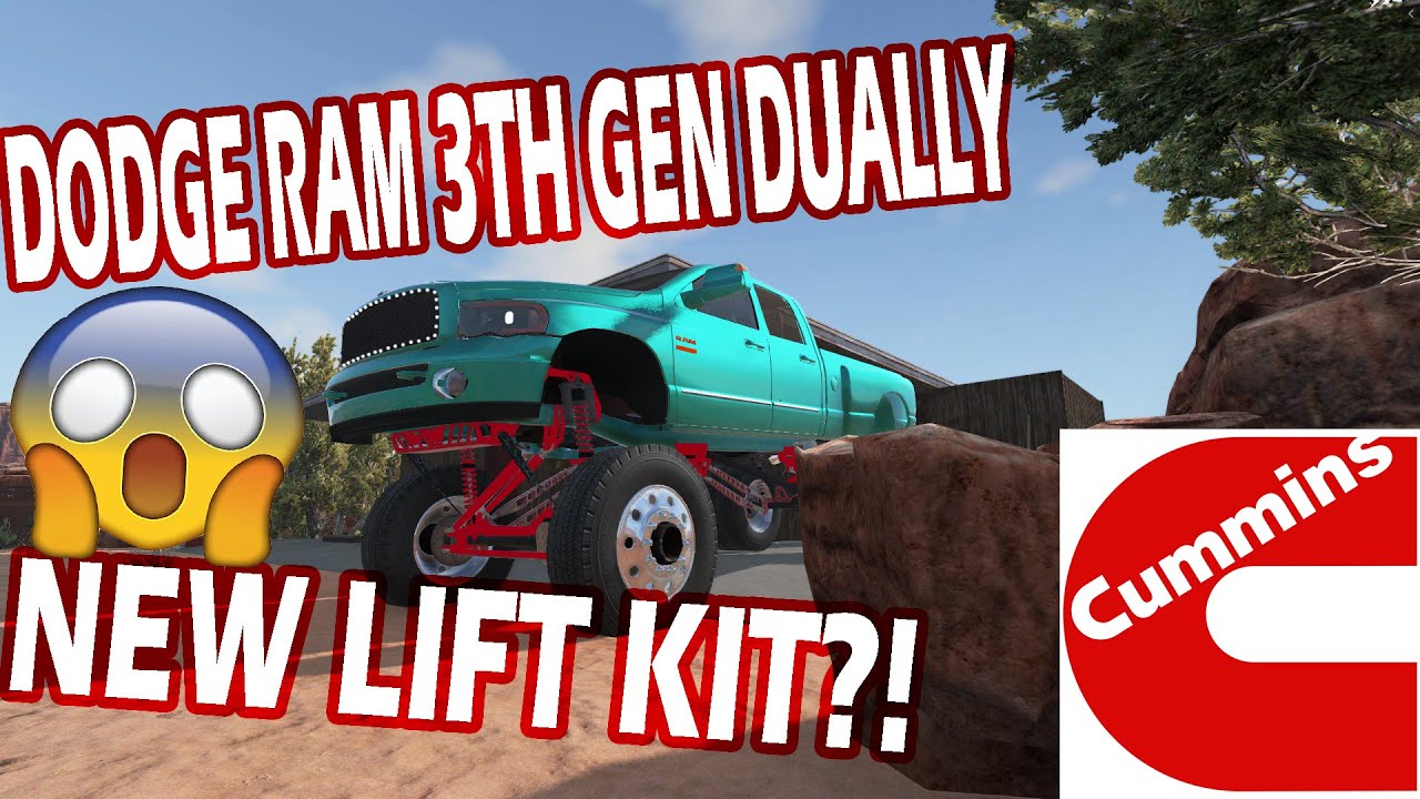 BeamNG - Dodge Ram 3Th Gen Dually 5.9 Cummins NEW UPDATE - YouTube