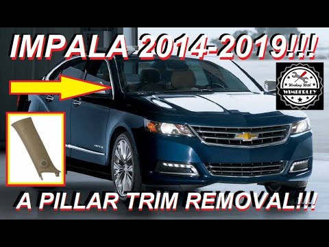 How to Remove A Pillar Trim 2014-2020 Chevy Impala 3.6L V6 2.5L ECOTEC ...