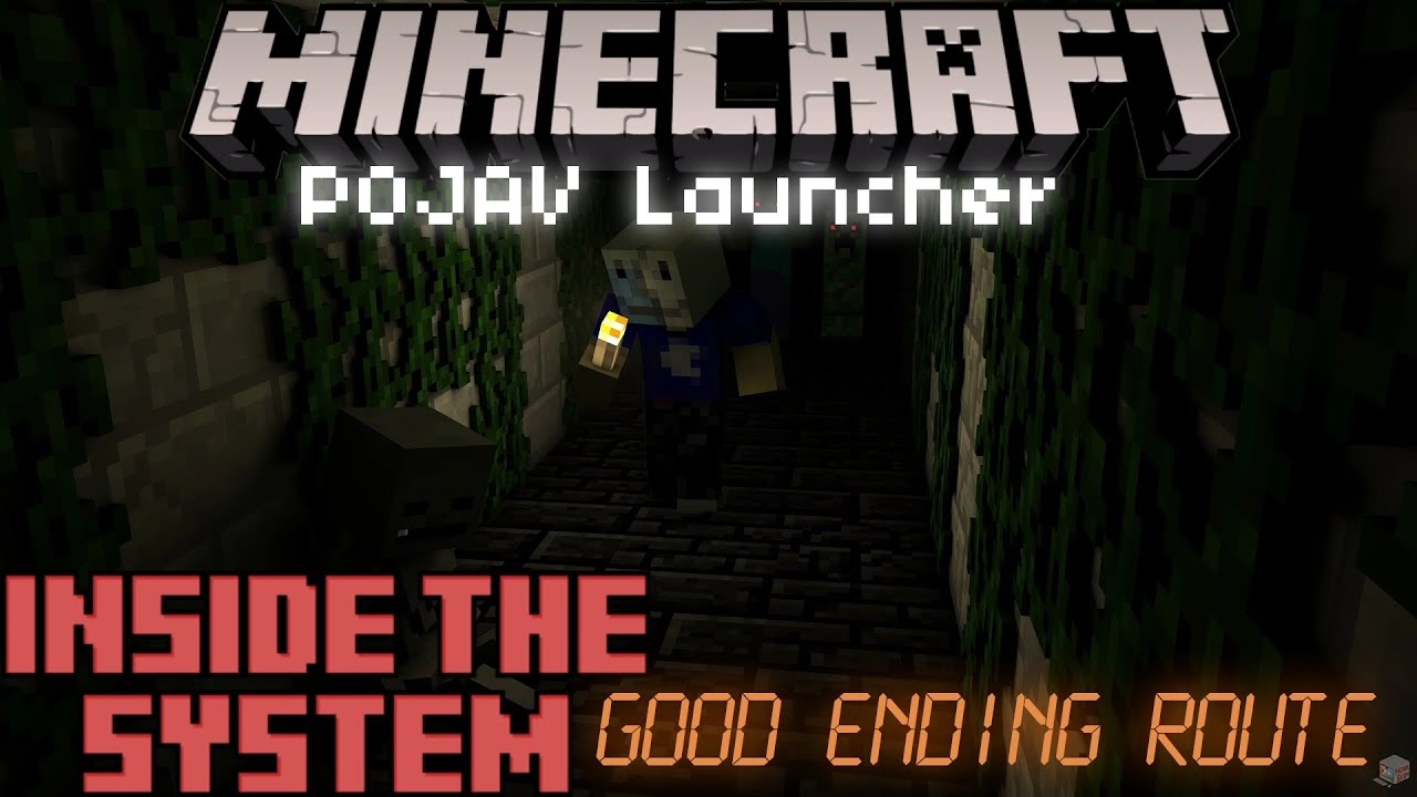 Minecraft PojavLauncher Inside the system horror mod Good Ending route ...