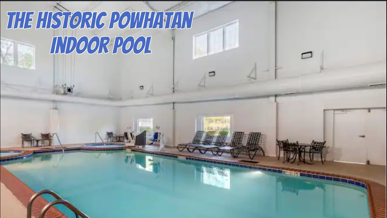 Indoor Pool at The Historic Powhatan: A Hilton Resort Williamsburg ...