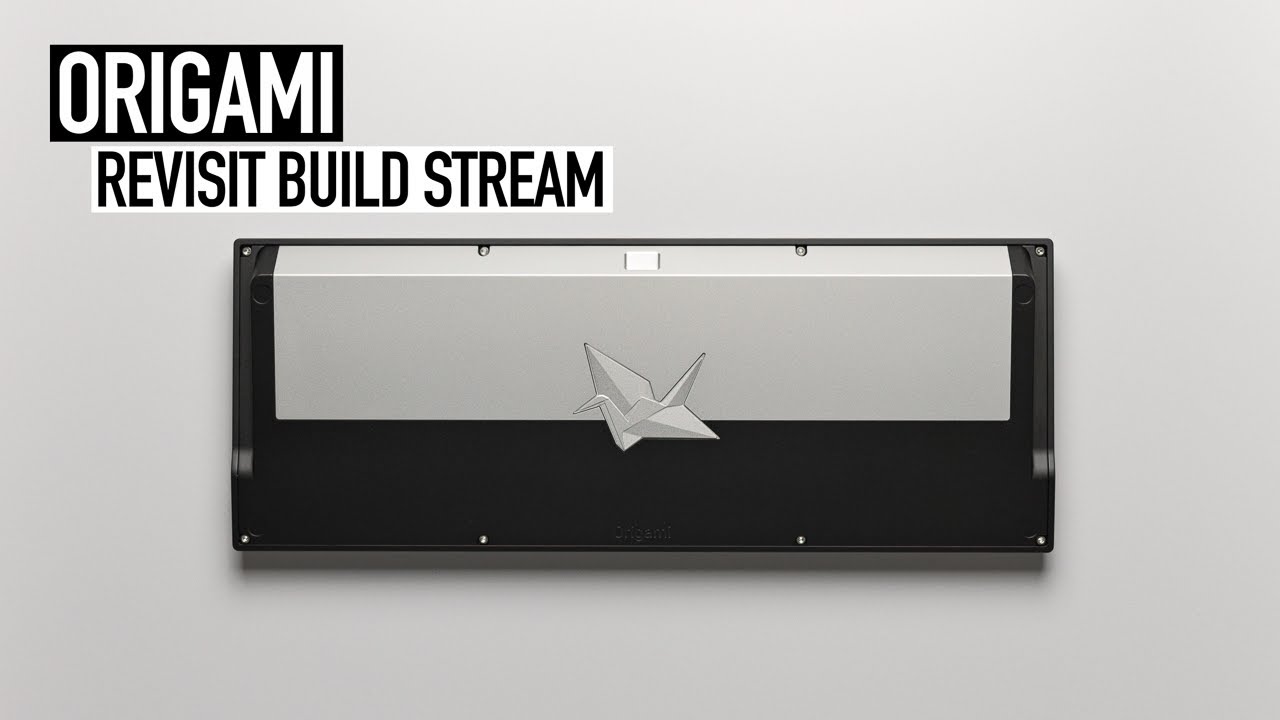 Atelier & Plexkbd Origami | Custom Keyboard Build Stream - YouTube