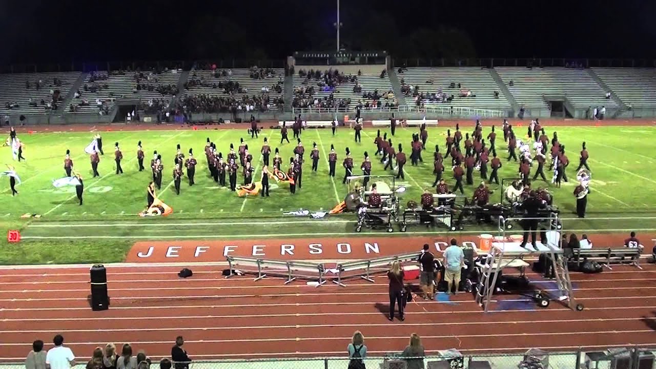 2013 CSH Marching Band -- 8-30-2013 Football Game Halftime Performance ...