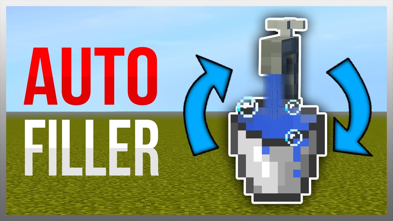 ️ Auto Bucket Filler (Redstone Tutorial) - YouTube