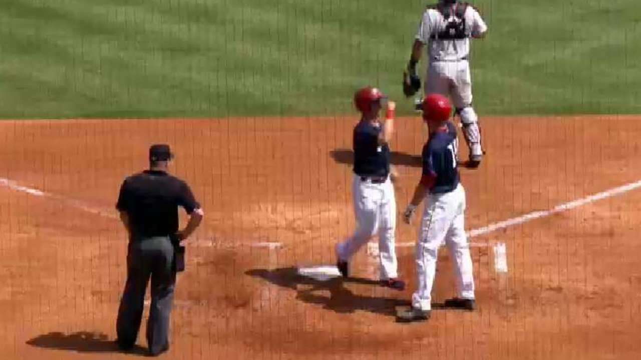 Tony Renda lifts two-run shot for Louisville - YouTube
