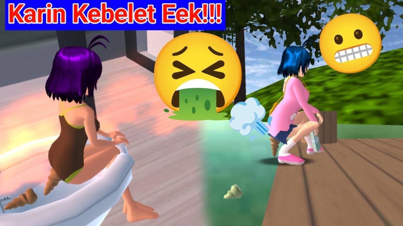 Karin Nggak Tahan Eek Mencret di Toilet || Mewahnya Rumah Baru Karin ...