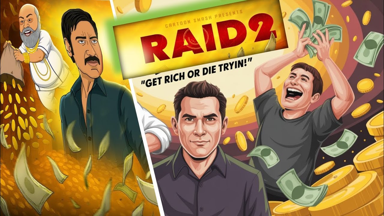 Raid 2 Movie Spoof Reaction by Shivam || Cartoon Animation ...