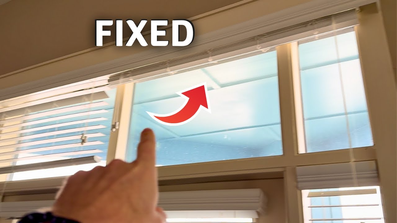 How to Fix Stuck Blinds Not Coming Down The Easy Way! - YouTube