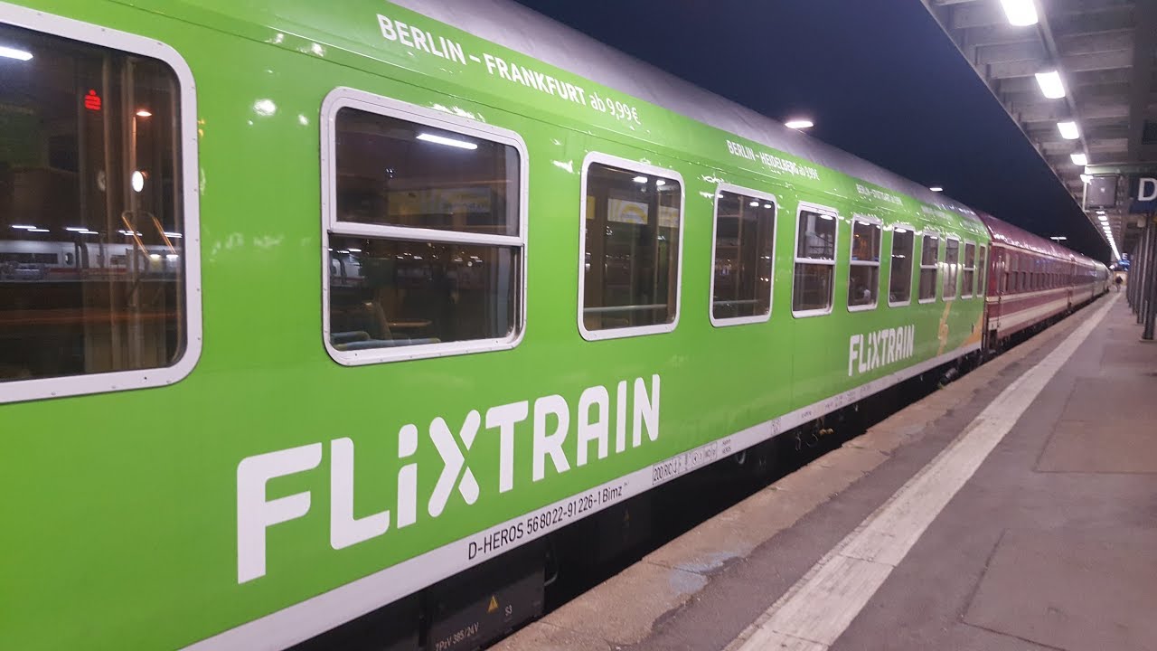 Flixtrain in Stuttgart Hbf: FLX 1819 Stuttgart Hbf - YouTube