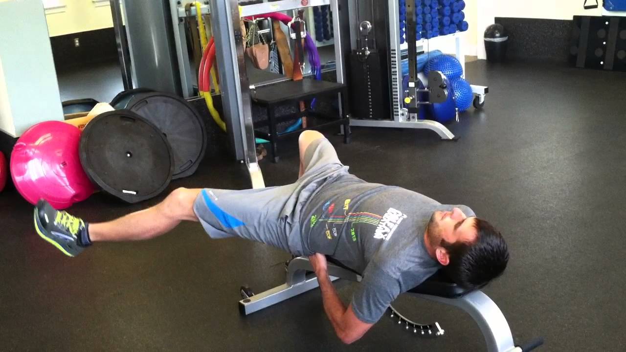 Triangle Leg Lift - YouTube