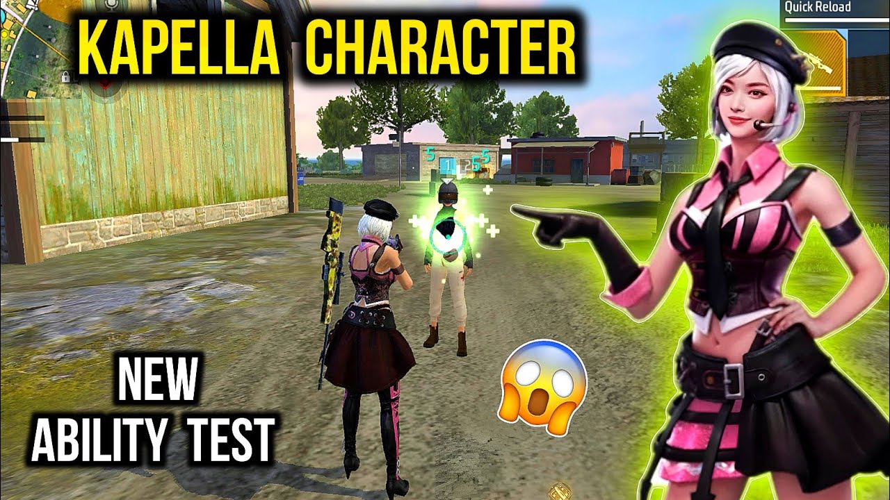 Kapella Character Ability Test - After Update | Free Fire Kapella ...