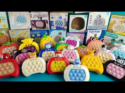 SATISFYING POP IT PUSH GAME BIGGEST COLLECTION ALL HELLO KITTY KUROMI CINNAMOROLL MARIO DORAEMON TOY