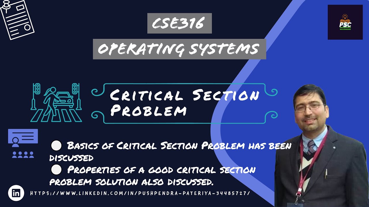Lecture 25critical Section Problem Solution Process Synchronization 7201