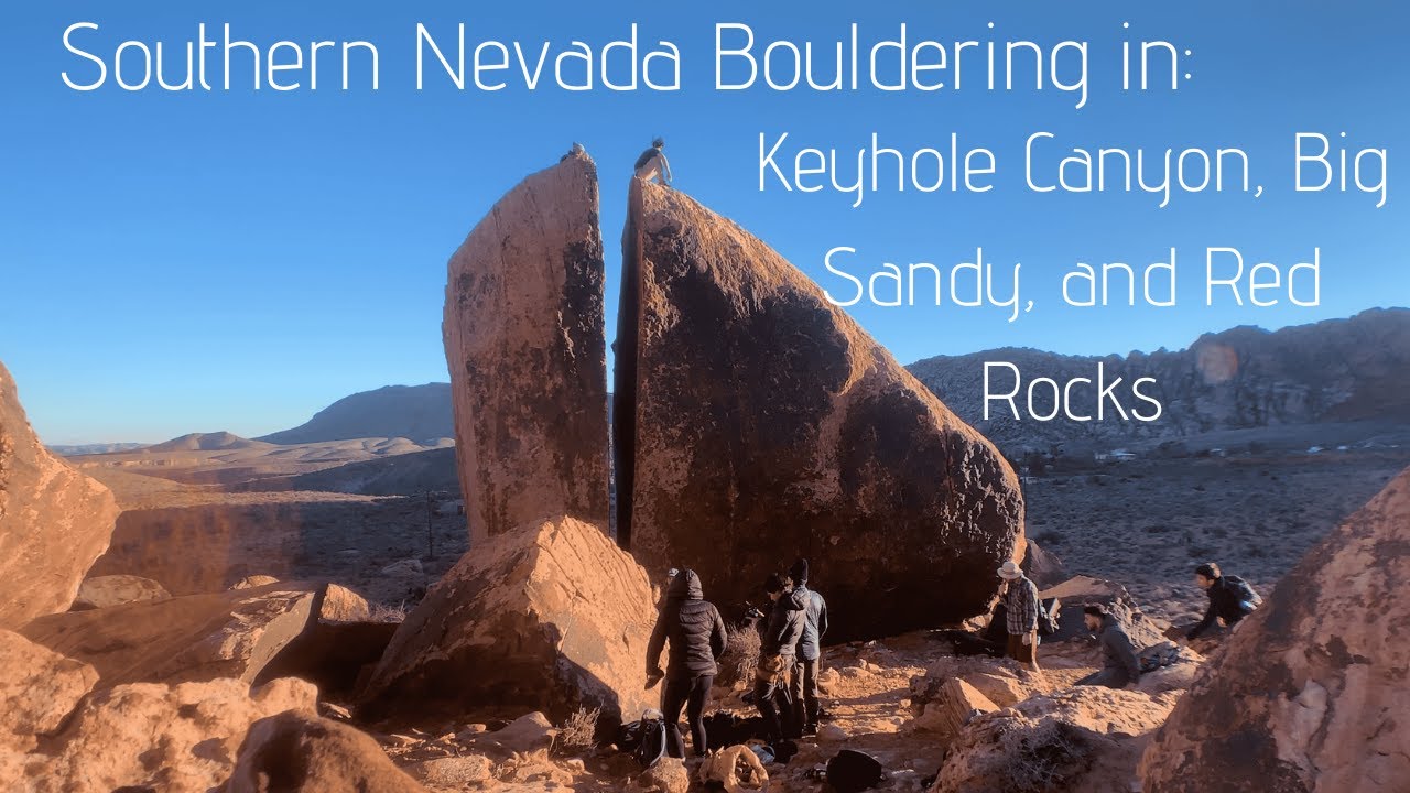 Red Rocks Bouldering | Spring Break 2019 - YouTube