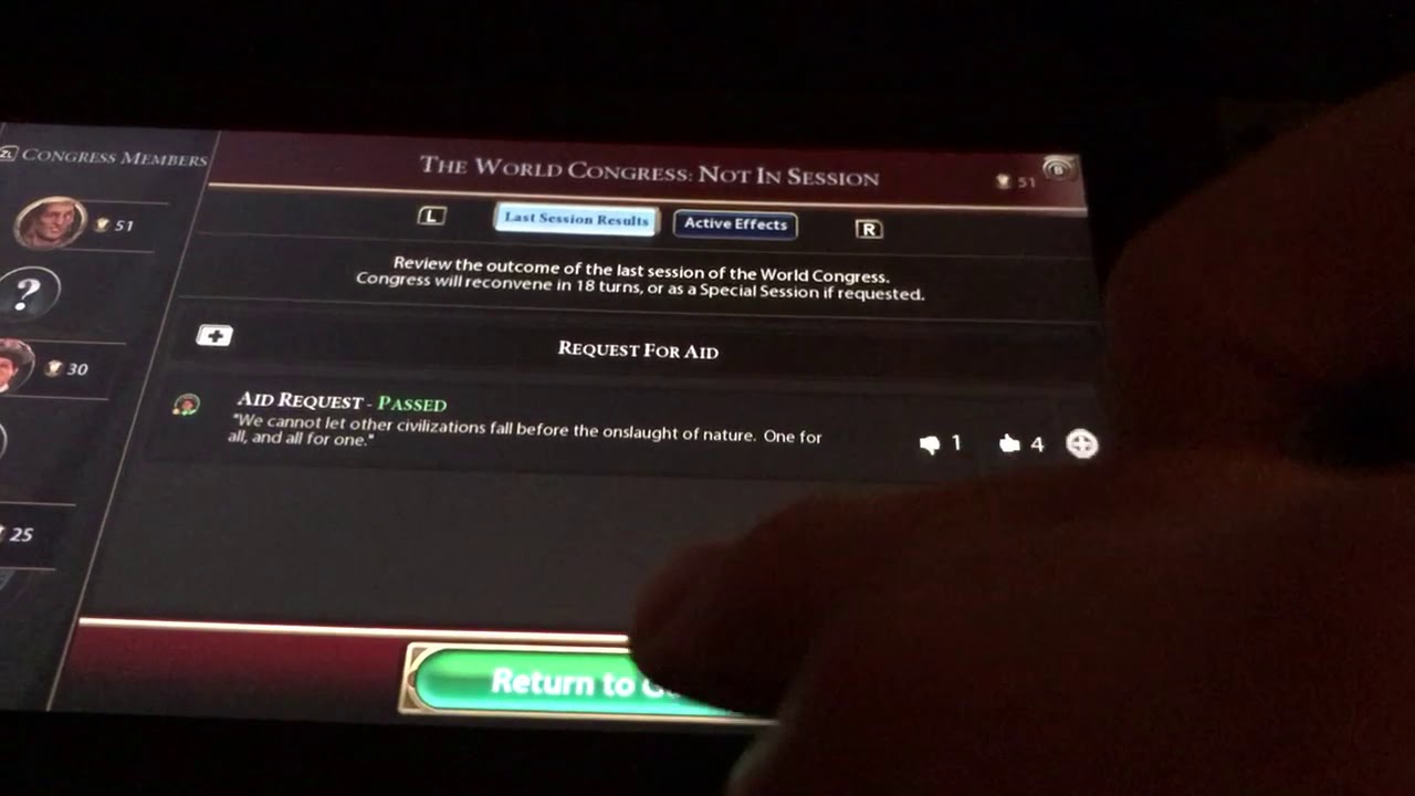 Civ 6: world Congress Bug. - YouTube