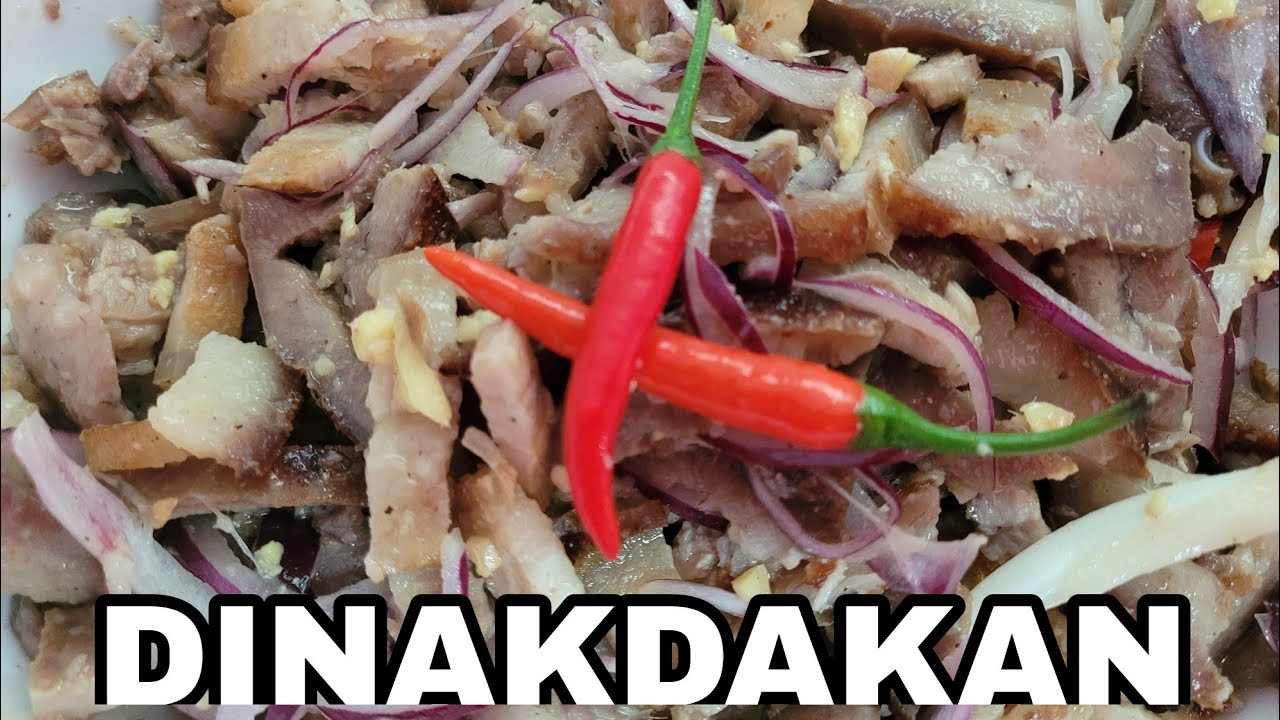 HOW TO MAKE DINAKDAKAN WITHOUT GRILLING? - YouTube
