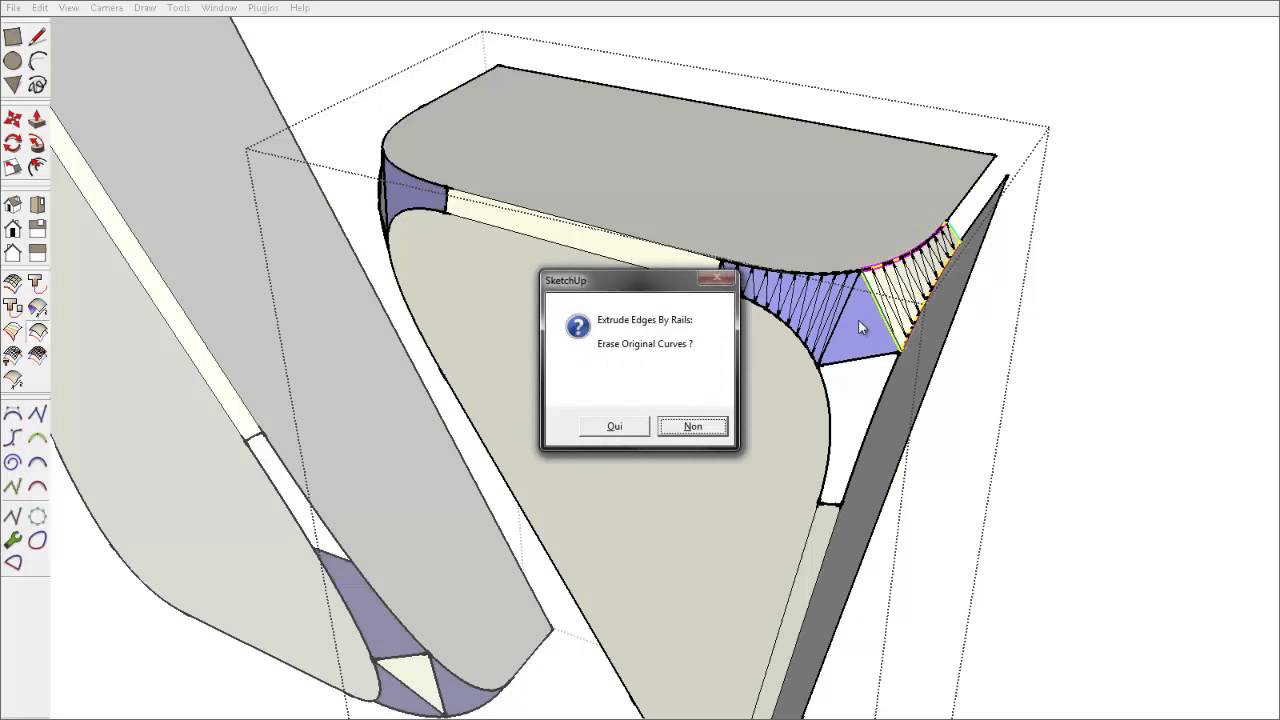 Foldable Chair design in Sketchup (full process) - YouTube