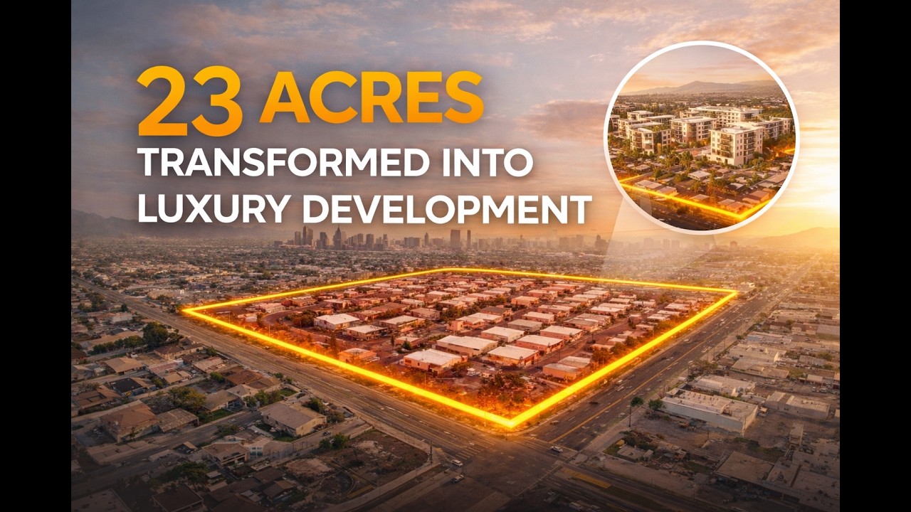 23 Acres Real Estate Project – High-End Land Visualization - YouTube