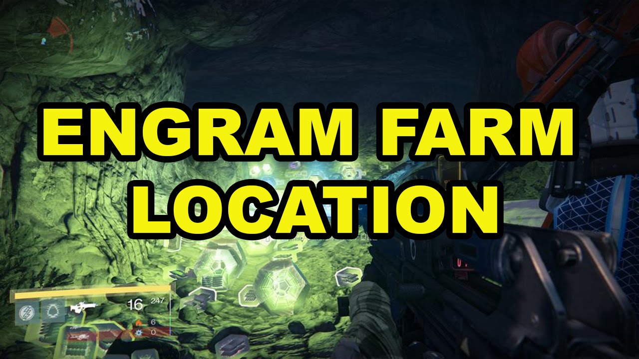 Destiny | Engram Farm Location - YouTube