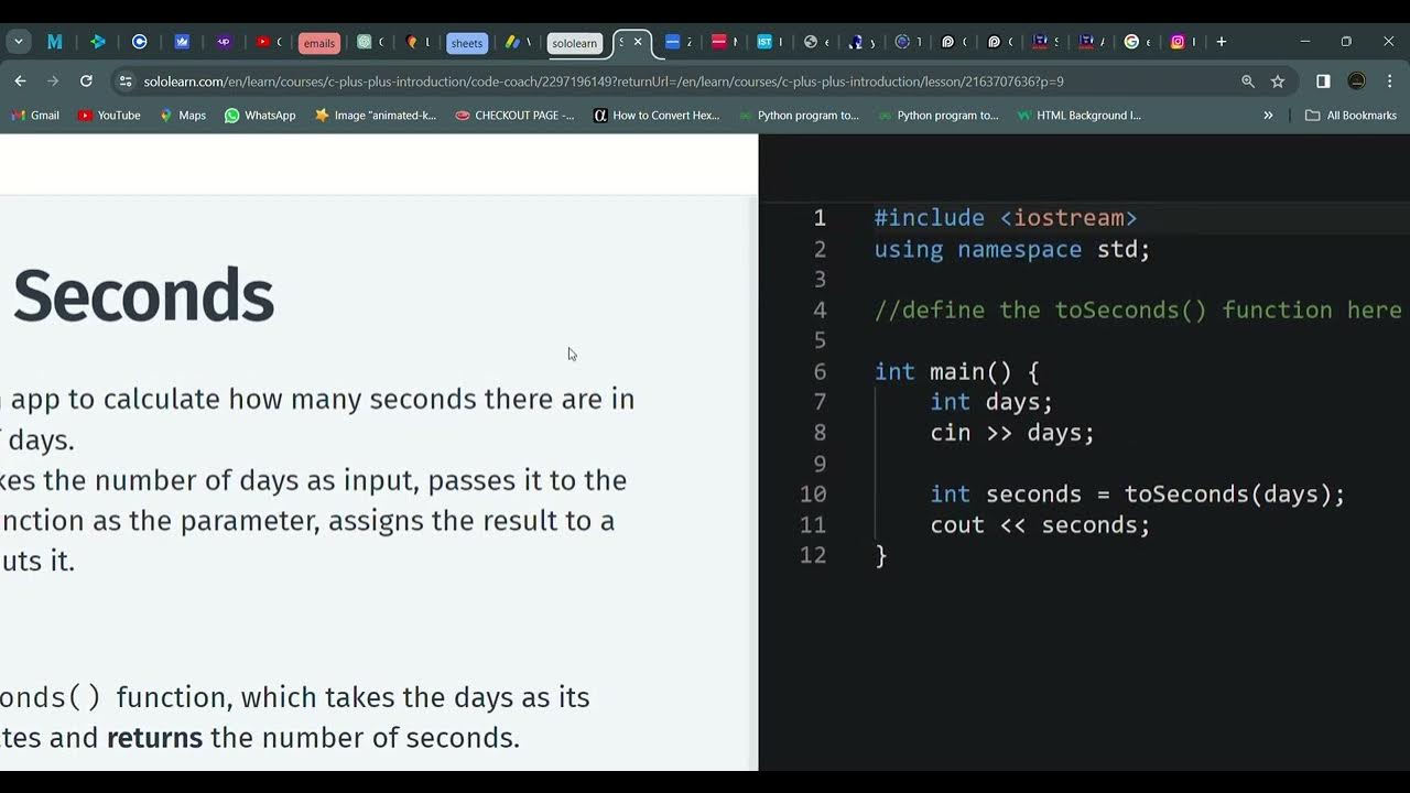 25 Returning From Functions Introduction To C Sololearn Youtube