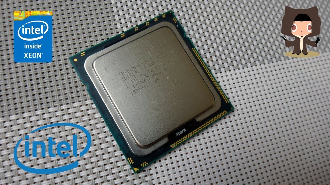 Intel Xeon E5640 LGA1366 - Распаковка четырехъядерника - YouTube