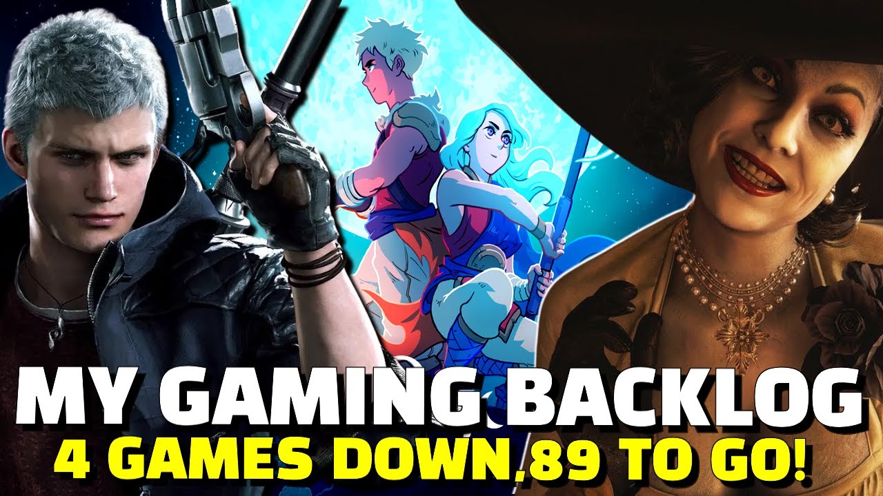 My Gaming Backlog - Sea of Stars - Resident Evil 8 - Devil May Cry 5 - Far Changing Tides - YouTube
