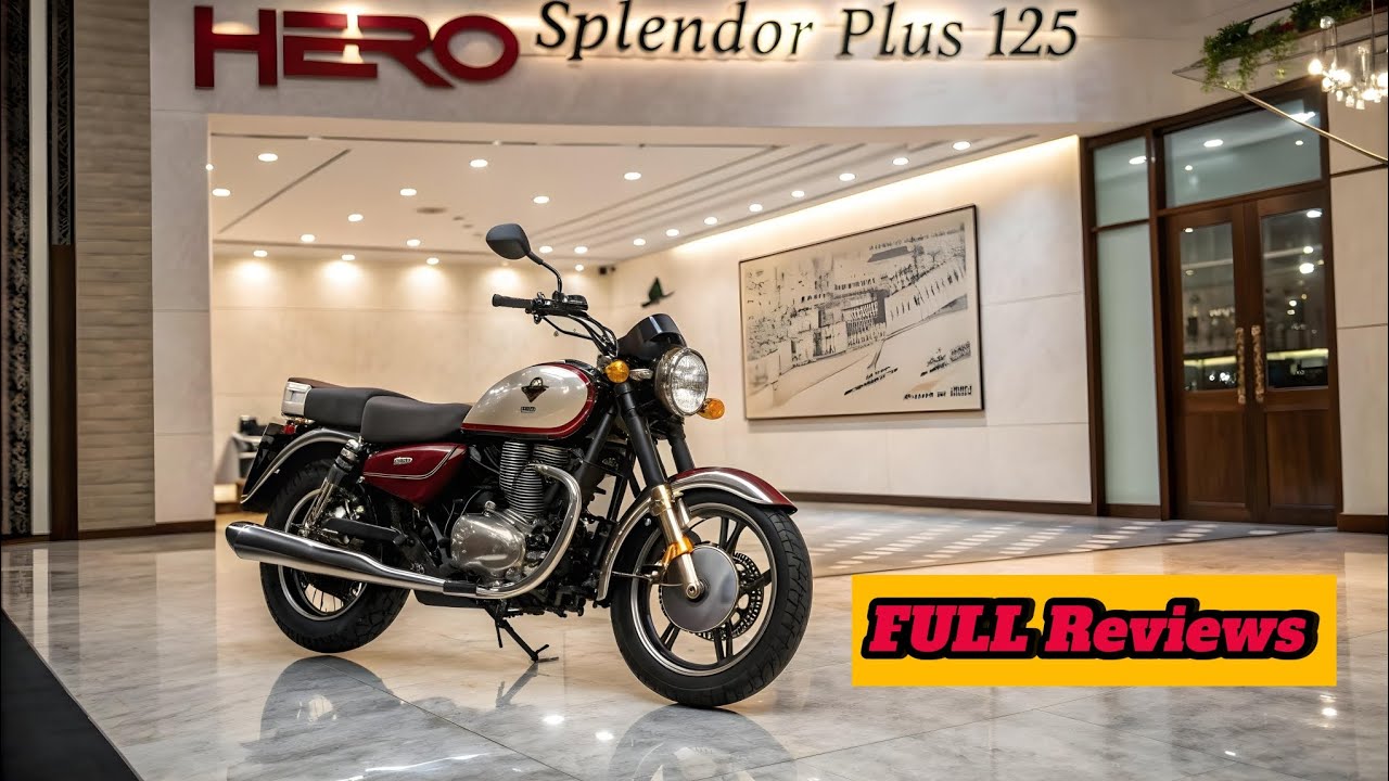 NEW Hero Splendor Plus 125 (2025) FINALLY Launched!!! - YouTube