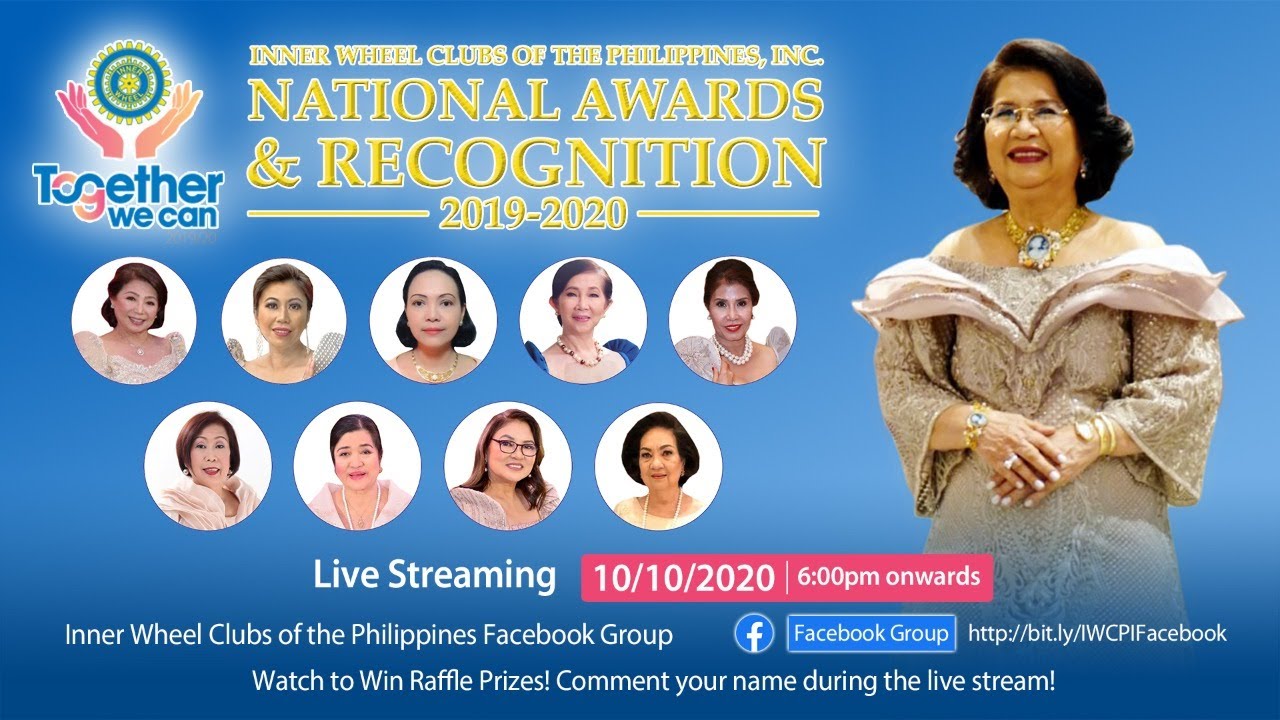 Inner Wheel Clubs of the Philippines - National Recognition and Awards ...