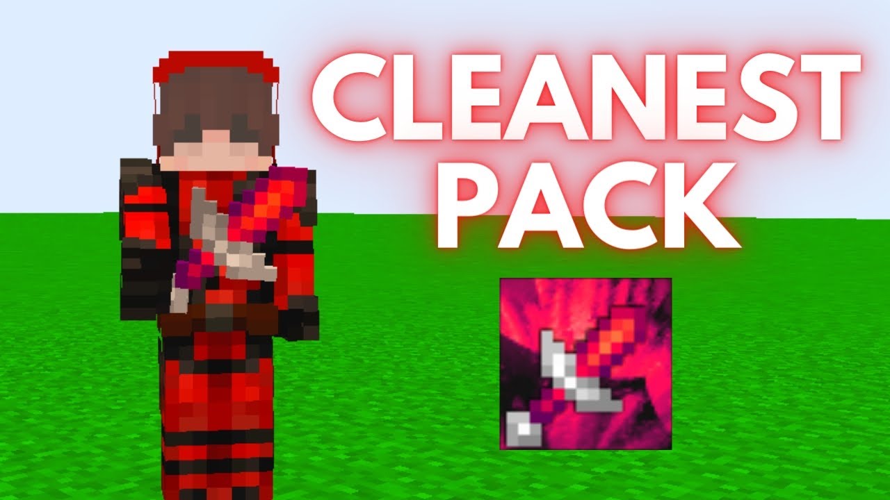 Playing BEDWARS with one of the most CLEANEST Texture Pack - YouTube