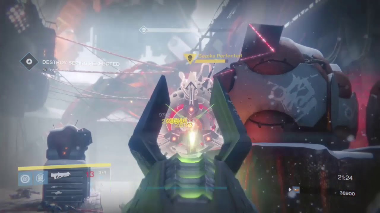 Striker Vs Sepiks Perfected Aug 15 2017 solo Nightfall - YouTube