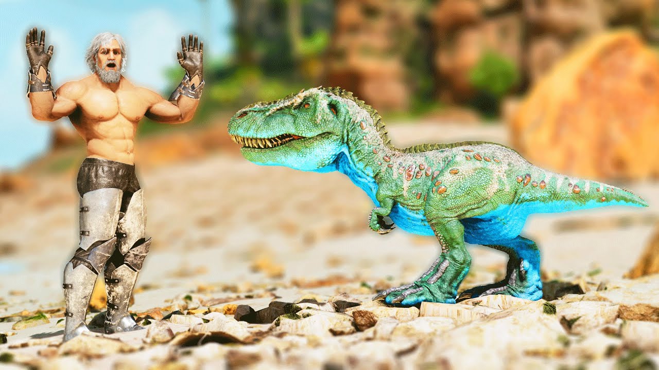 Building a REX ARMY with a BROKEN ARK - ARK Survival Ascended #27 - YouTube