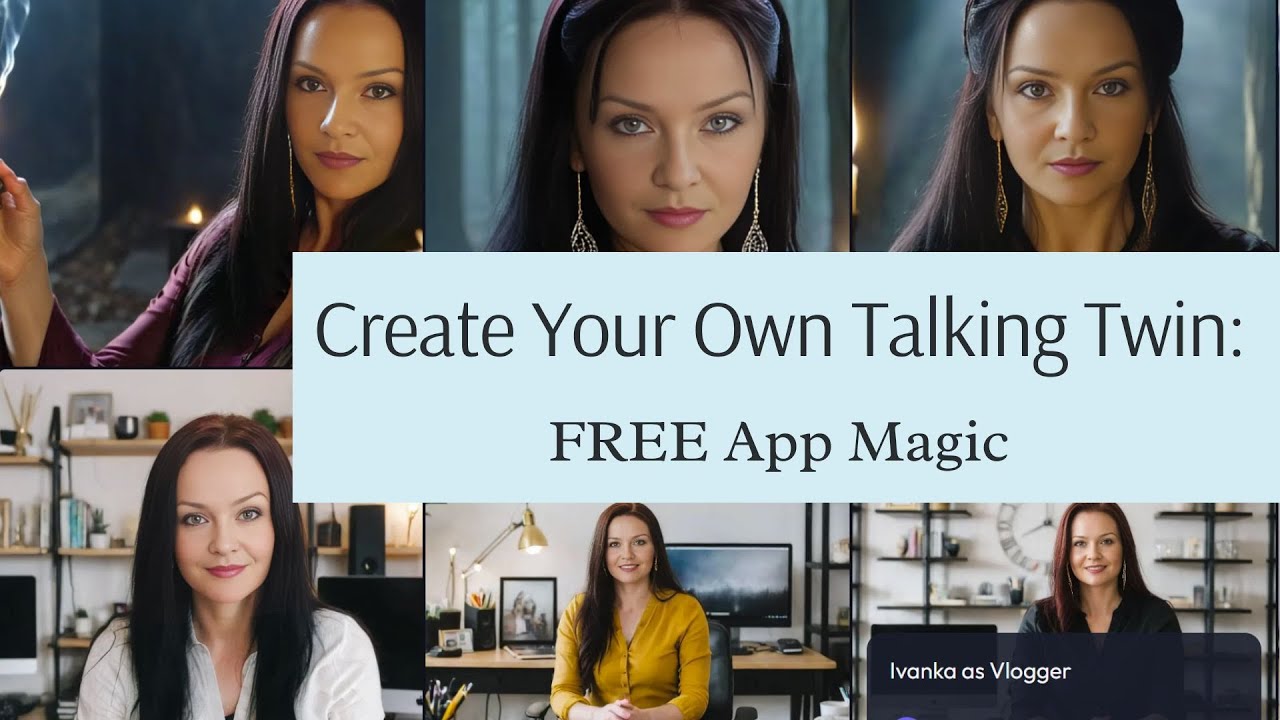 Create Your Own Talking Twin: Free App Magic | ArtFlow AI Tutorial - YouTube