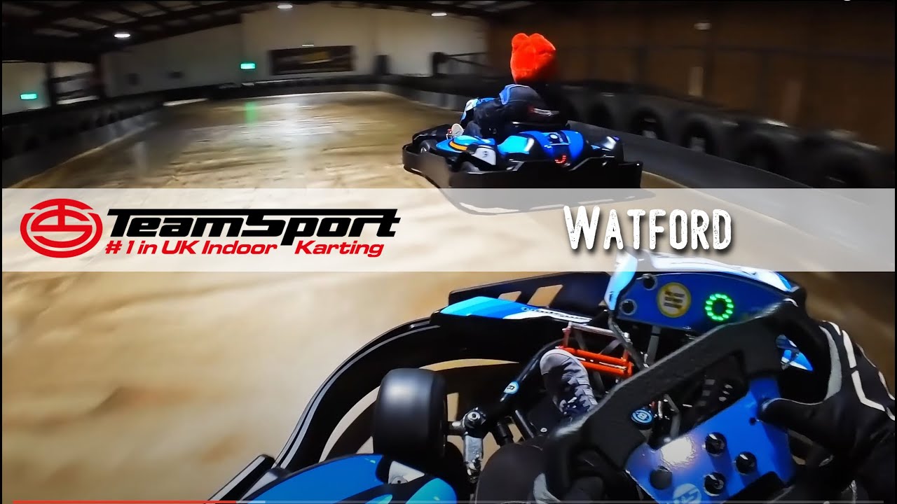 First time at Team Sport Watford Electric Karts 4k - YouTube