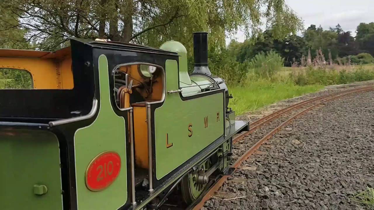 7 1/4 LSWR 02 at Newliston. - YouTube