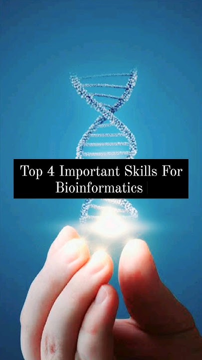 Top 4 important skills for bioinformatics #important #bioinformatics # ...