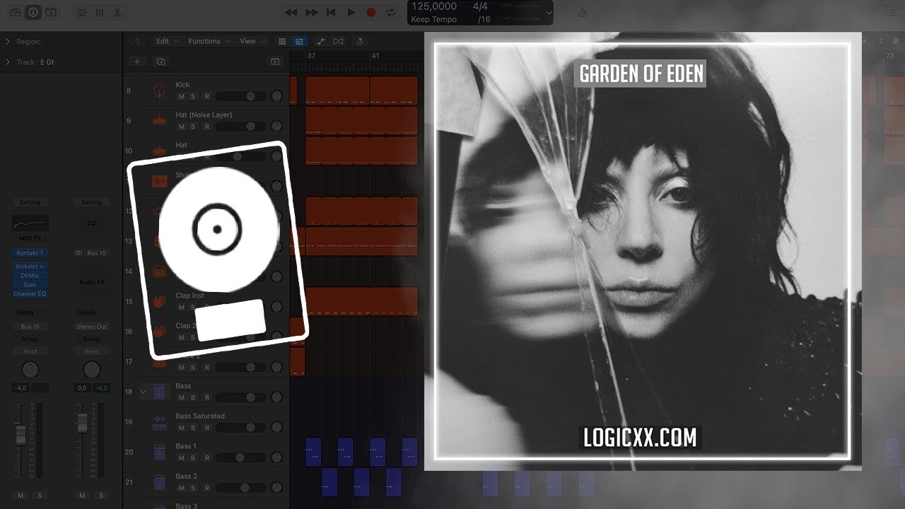 Lady Gaga - Garden Of Eden (Logic Pro Remake) - YouTube