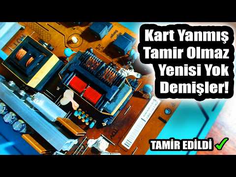 Kart Yanmış Tamir Olmaz Yenisi Yok Demişler! Topoloji Bilmeyen Tamirci! | Bakın Arıza Nereden Çıktı?