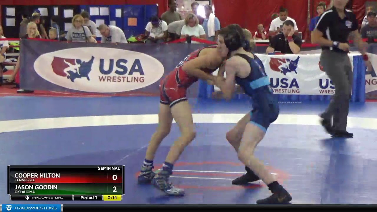 14U 77 Cooper Hilton Tennessee Vs Jason Goodin Oklahoma - YouTube