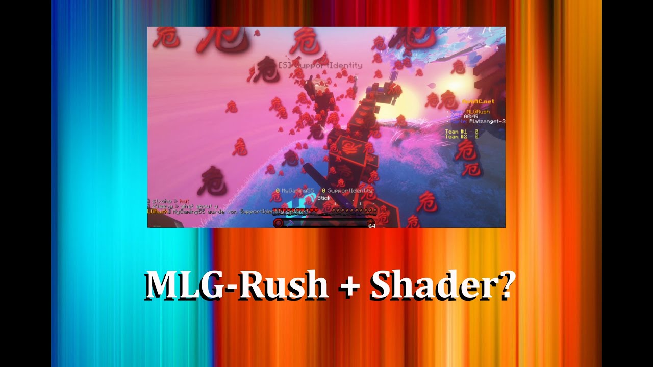 MLG Rush mit SHADER?! - YouTube
