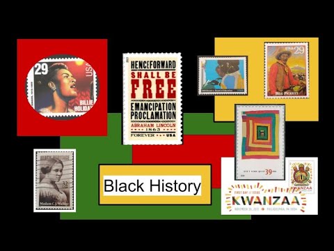 Uncovering Black History through Stamp Collecting - YouTube