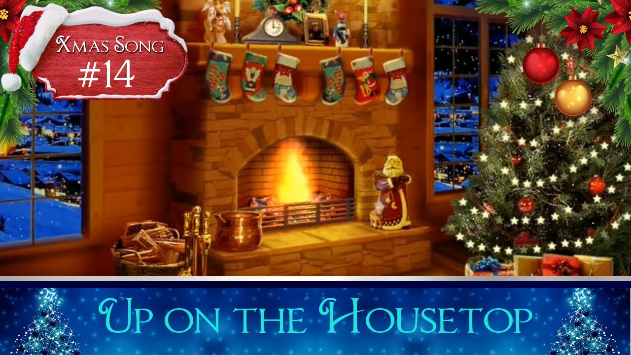 Up on the Housetop ⭐ Jazz Instrumental 🎄 (Christmas Holiday Music ...