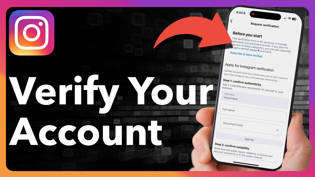 How To Get Verified On Instagram - YouTube
