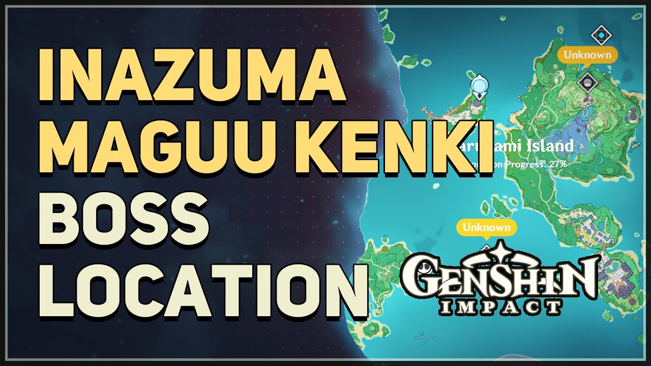 Inazuma Maguu Kenki Location Genshin Impact - YouTube