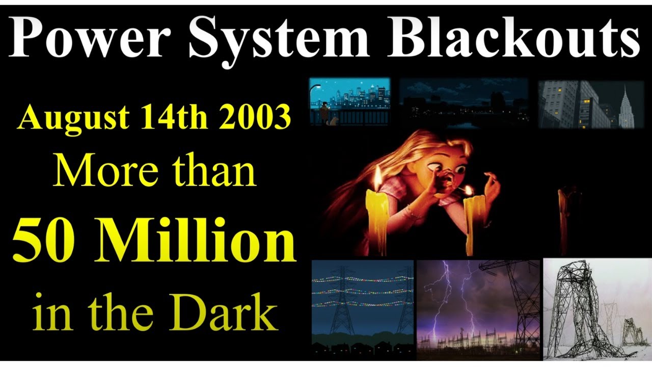 Power System Blackouts | Blackouts | IEEE STD 1366-2012 Major Event ...