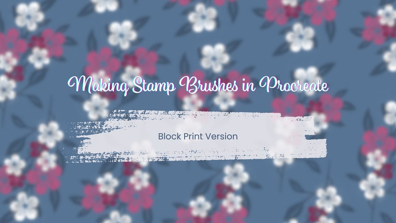 Making Stamp Brushes in Procreate: Block Print Version | Procreate ...